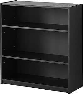 Mainstays 3-Shelf Bookcase, Multiple Colors Black : Amazon.ca: Home