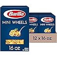 Amazon.com : Barilla Mini Wheels Pasta, 16 oz. Box (Pack of 12) - Non ...