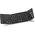 Amazon.com: AUSDOM Sofkeys Air3 Foldable Bluetooth Keyboard with Touchpad and Numeric Keypad for ...