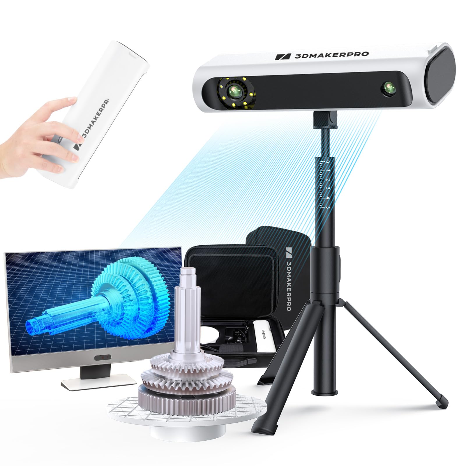 Mua Lynx 3D Scanner, 0.1MM Accuracy & 10 FPS Scan Speed, Portable 3D ...