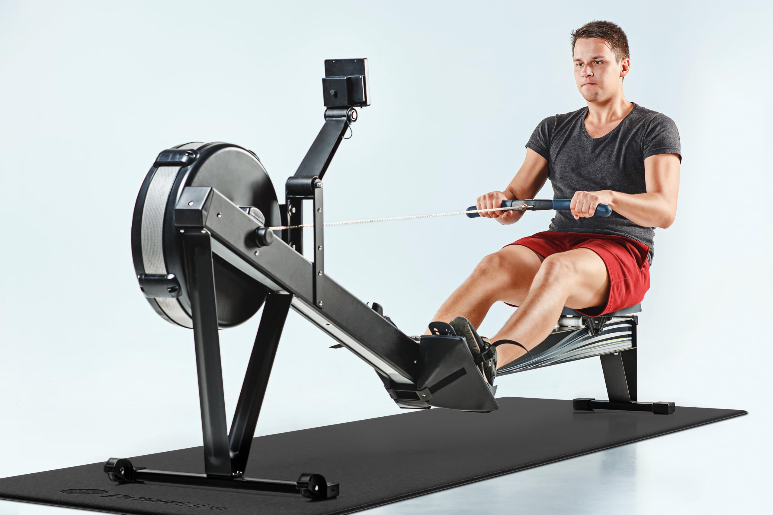 Mua Powr Labs Rowing Machine Mat, Treadmill Mat for Carpet & Hardwood ...