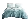 Amazon.com: Intelligent Design Brielle, Long Shaggy Faux Fur Comforter ...