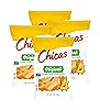 Chicas Corn Tortilla Chips - Vegan, Gluten Free, No Trans Fat, 8 oz ...