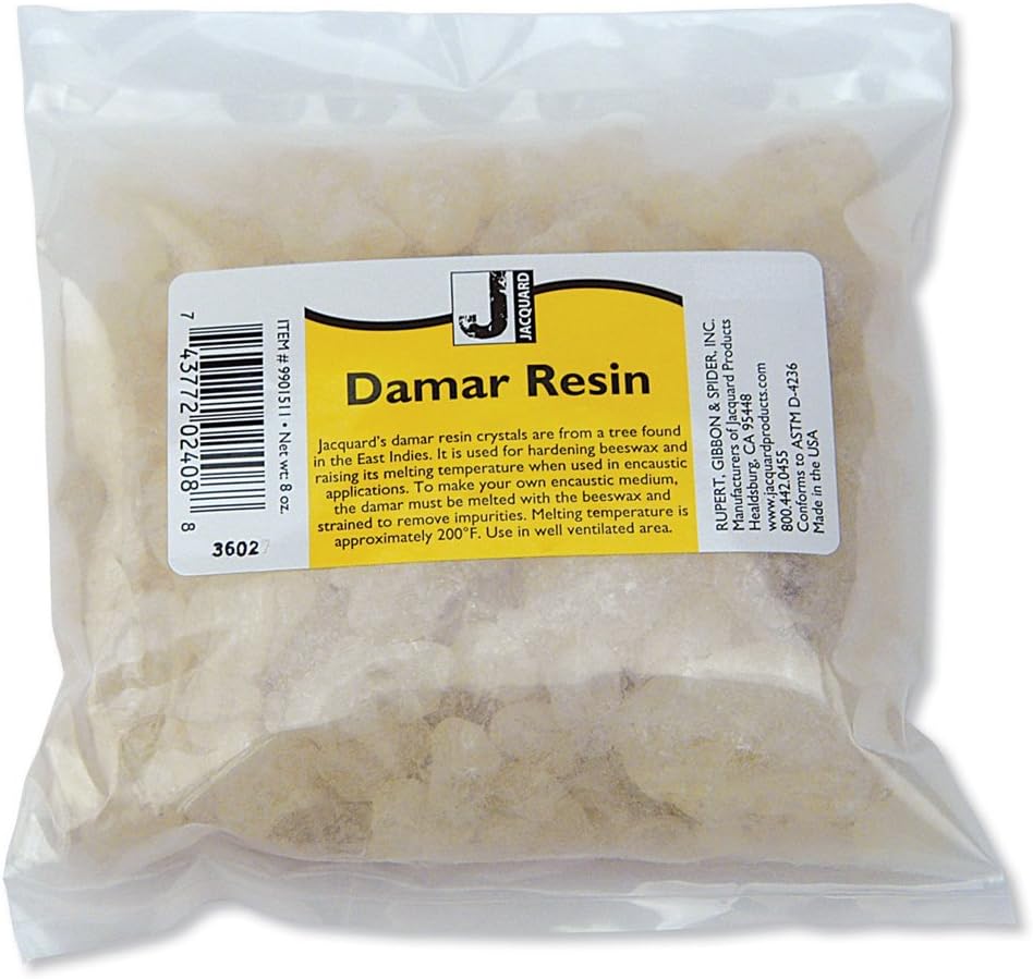 Jacquard Damar Resin Crystals 8oz: Amazon.co.uk: Kitchen & Home