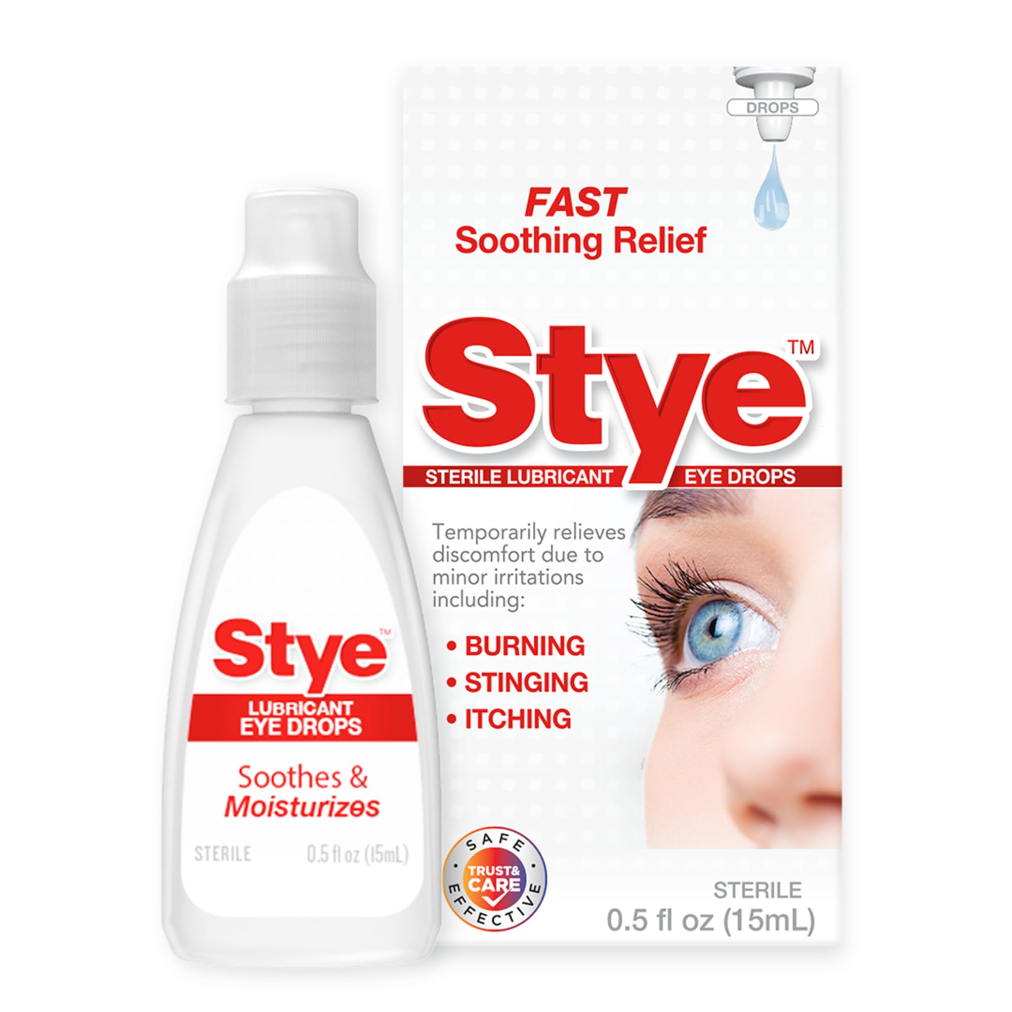 Mua Stye Sterile Lubricant Eye Drops, Stye Relief Eye Drops, 0.5oz trên ...