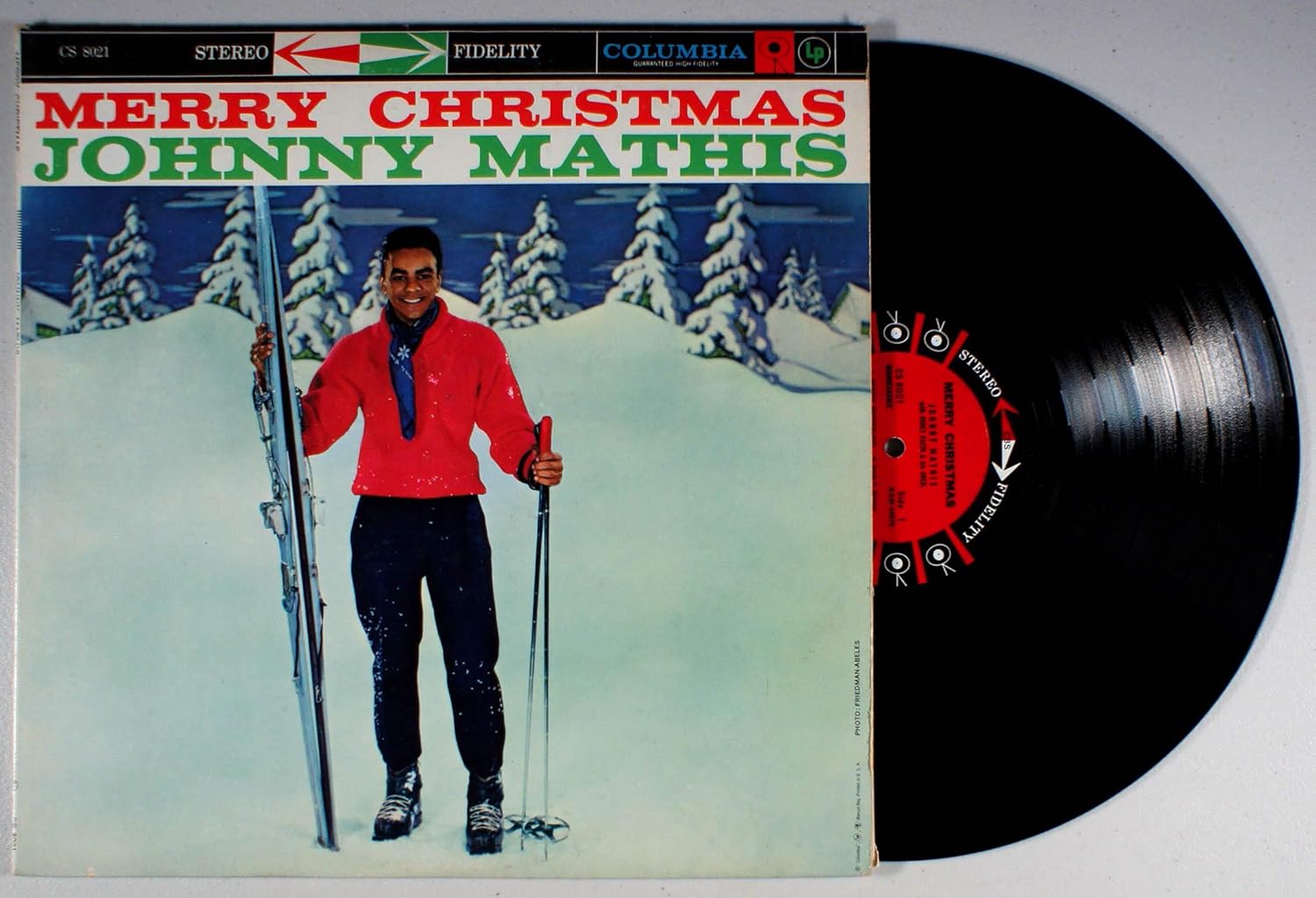 Johnny Mathis - Merry Christmas - 1958 6-eye label - Amazon.com Music