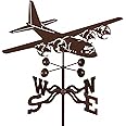 Amazon.com : EZ Vane C-130 Airplane Weathervane — Garden Mount, Wind ...