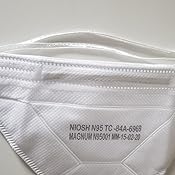 Magnum Flat Fold Respirator with NIOSH N95 Certification, Pack of 1 ...