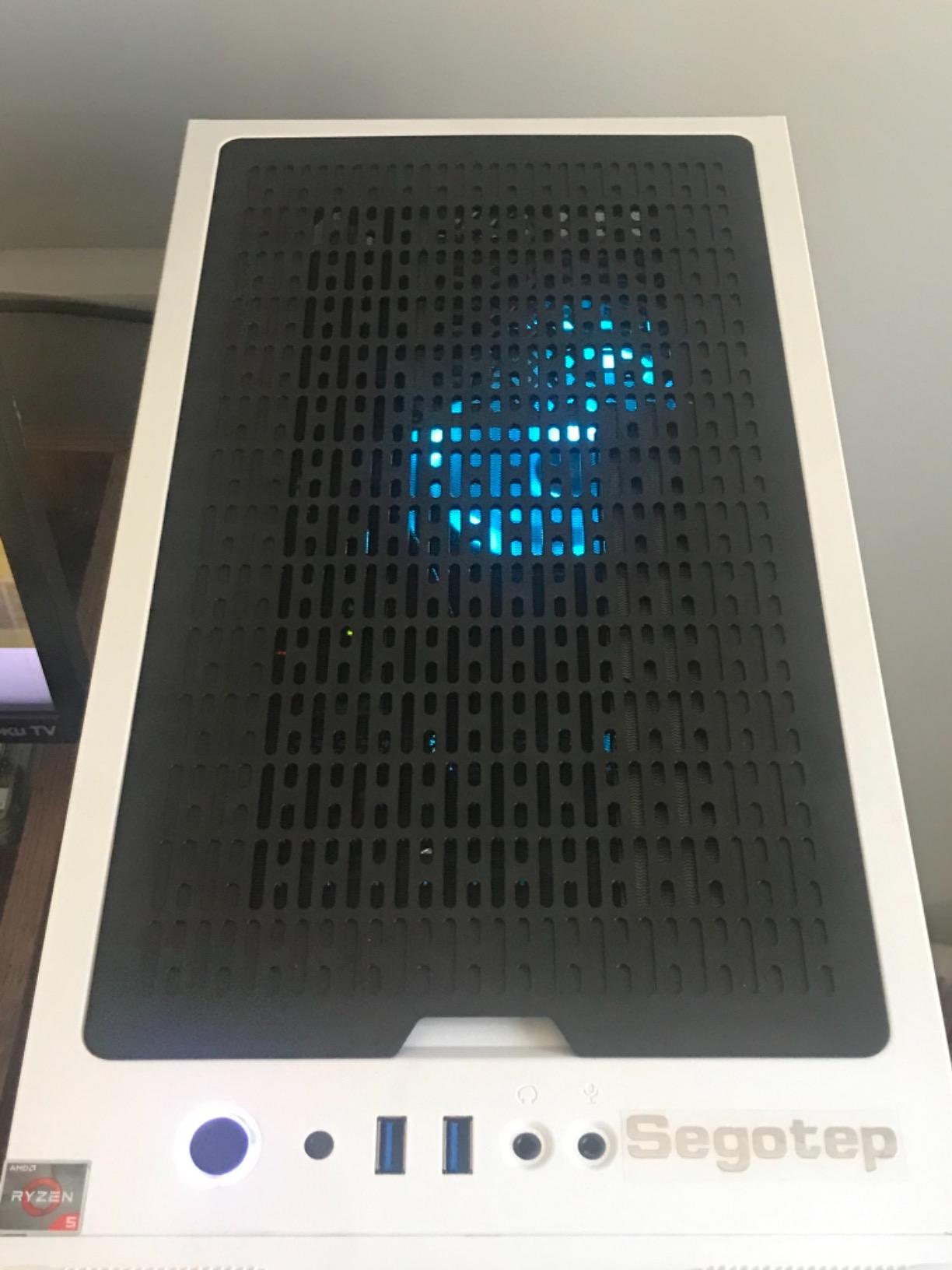 $28/mo - Finance Segotep Slath Mini ITX PC Gaming Computer Case, Double ...