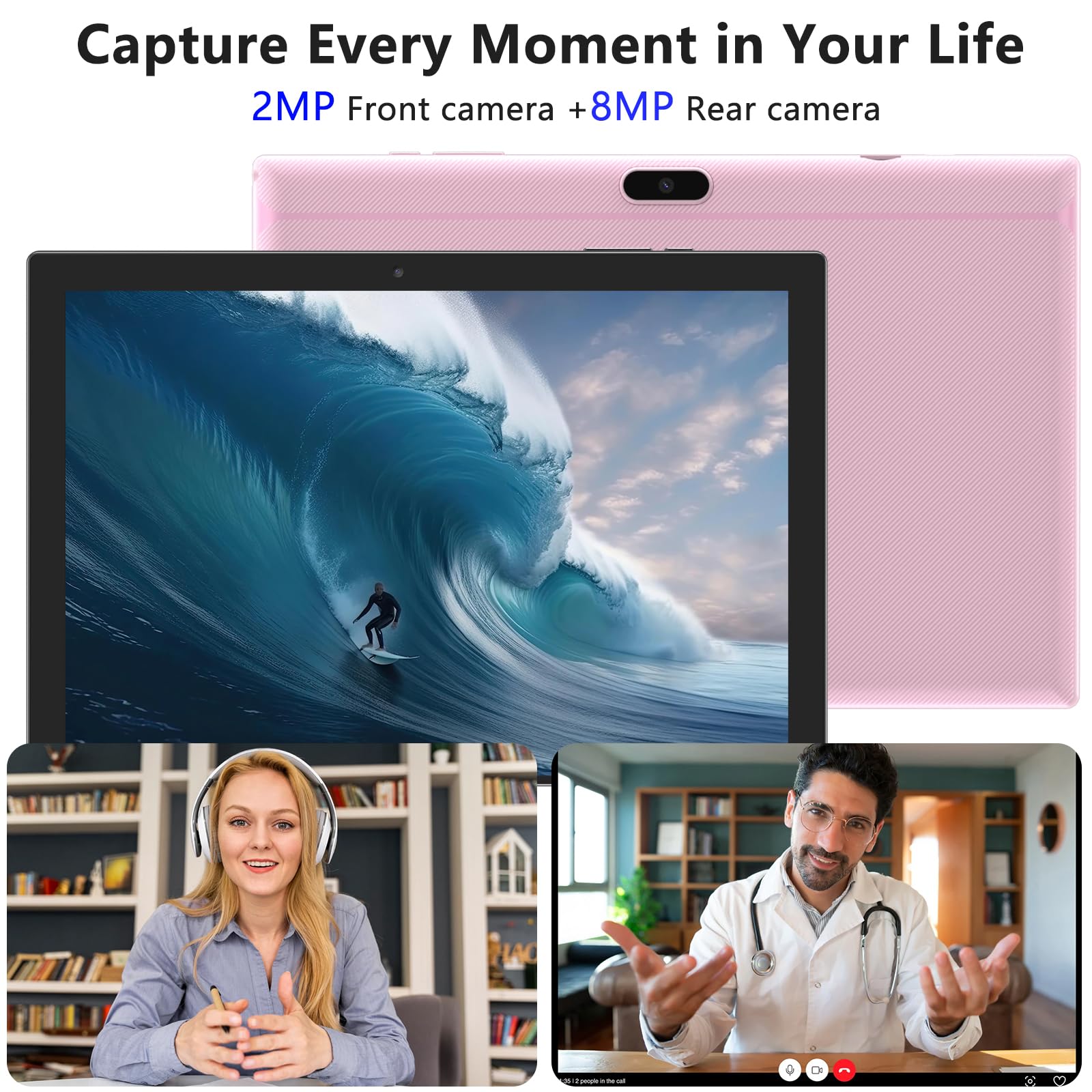 Mua Tablet 2 in 1 6GB+64GB Tablet, 10 inch Android 13 Tablet Set ...