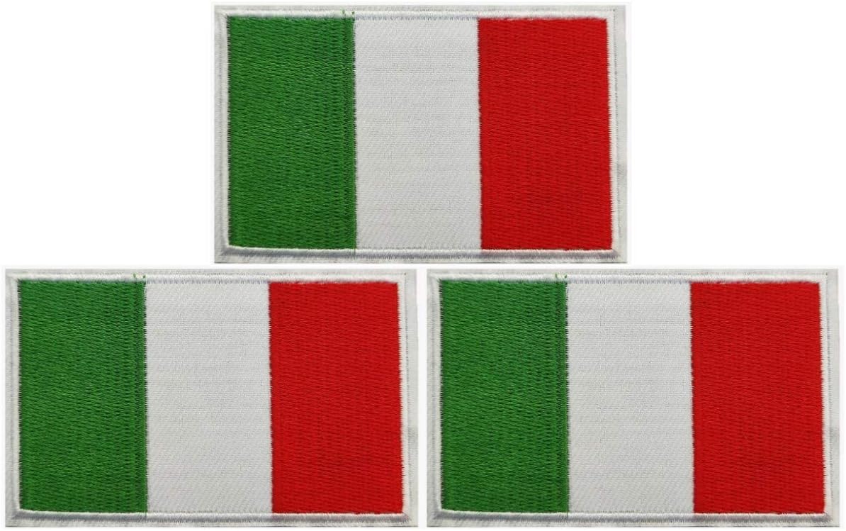 Amazon.com: JAVD 3Pack Italy Flag Patch Italian Flags Patchs, Italy Tactical Flag Embroidery ...