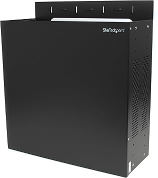Amazon.com: StarTech.com 4U Vertical Wall-Mount Server Rack Enclosure ...