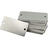 Amazon.com: StayMax Metal Engraving Blanks Stamping Blanks Stainless ...