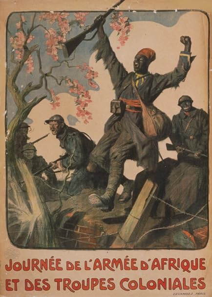 Vintage French WW1 Propaganda 'A Day for The African Army and The ...