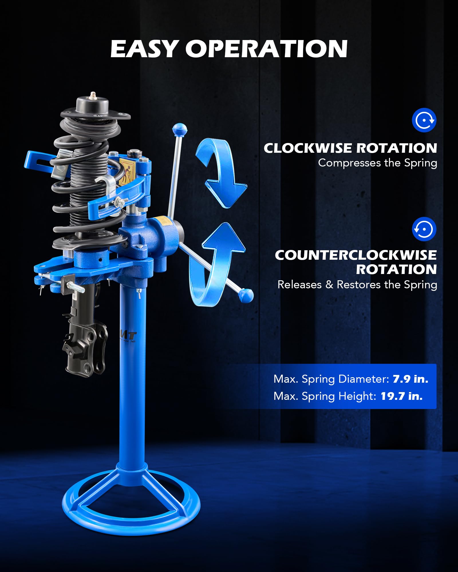 Orion Motor Tech Strut Spring Compressor, Heavy Duty Coil Spring ...