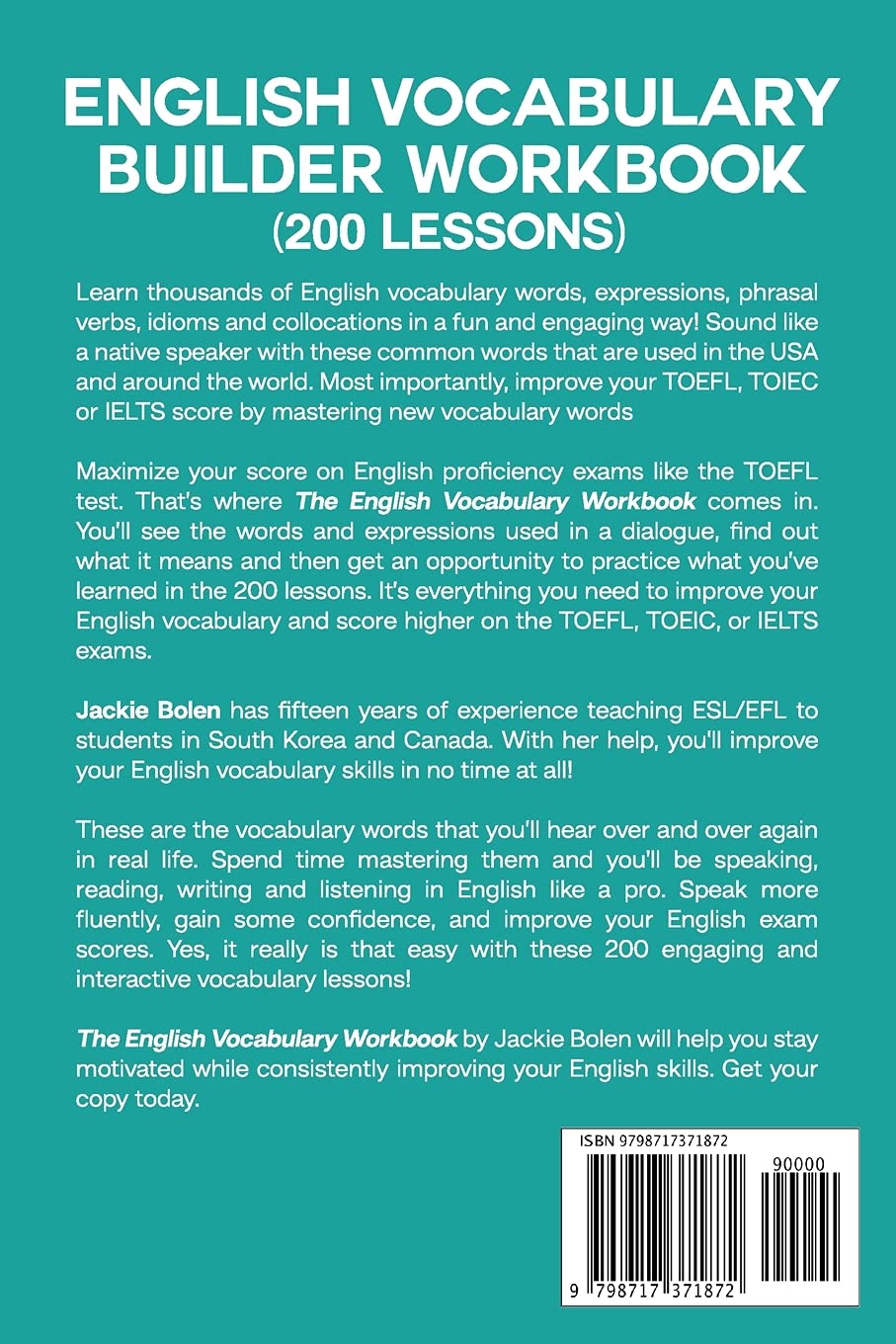 Mua English Vocabulary Builder Workbook (200 Lessons): Essential Words ...