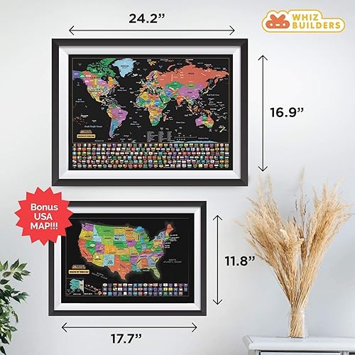 Large United States Scratch Off Map United States Scratch Off Map