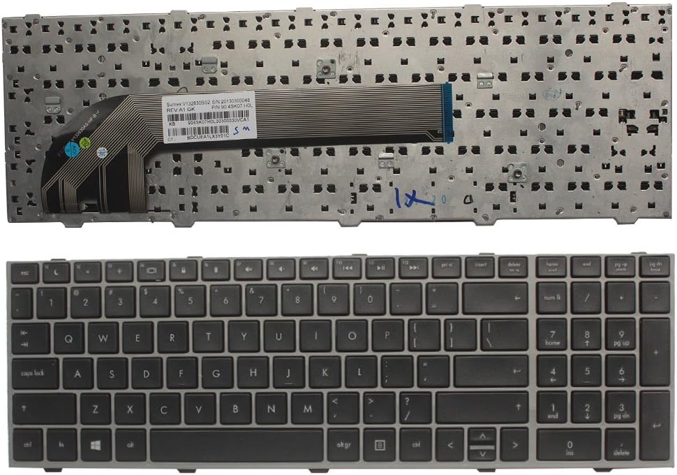 Amazon.com: New Laptop Replacement Keyboard for HP ProBook 4540 4540S ...