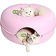 Amazon.com : Cattasaurus Peekaboo Cat Cave for Multiple & Large Cats Up ...