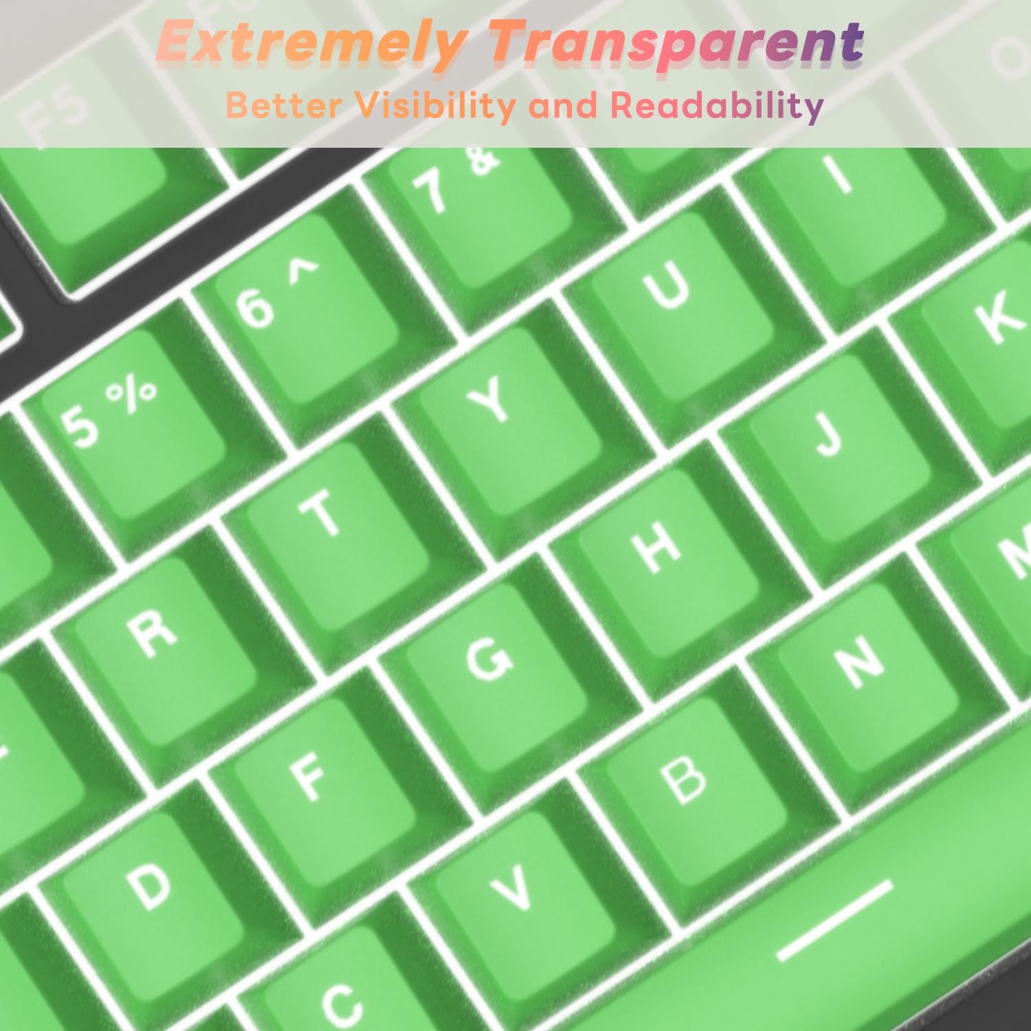 Mua IOAOI PBT Keycaps, Keyboard keycaps 100 Percent 106 Keycap Set ...