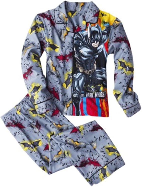 Amazon.com: BATMAN The Dark Knight Boys Coat Pajamas: Pajama Sets: Clothing