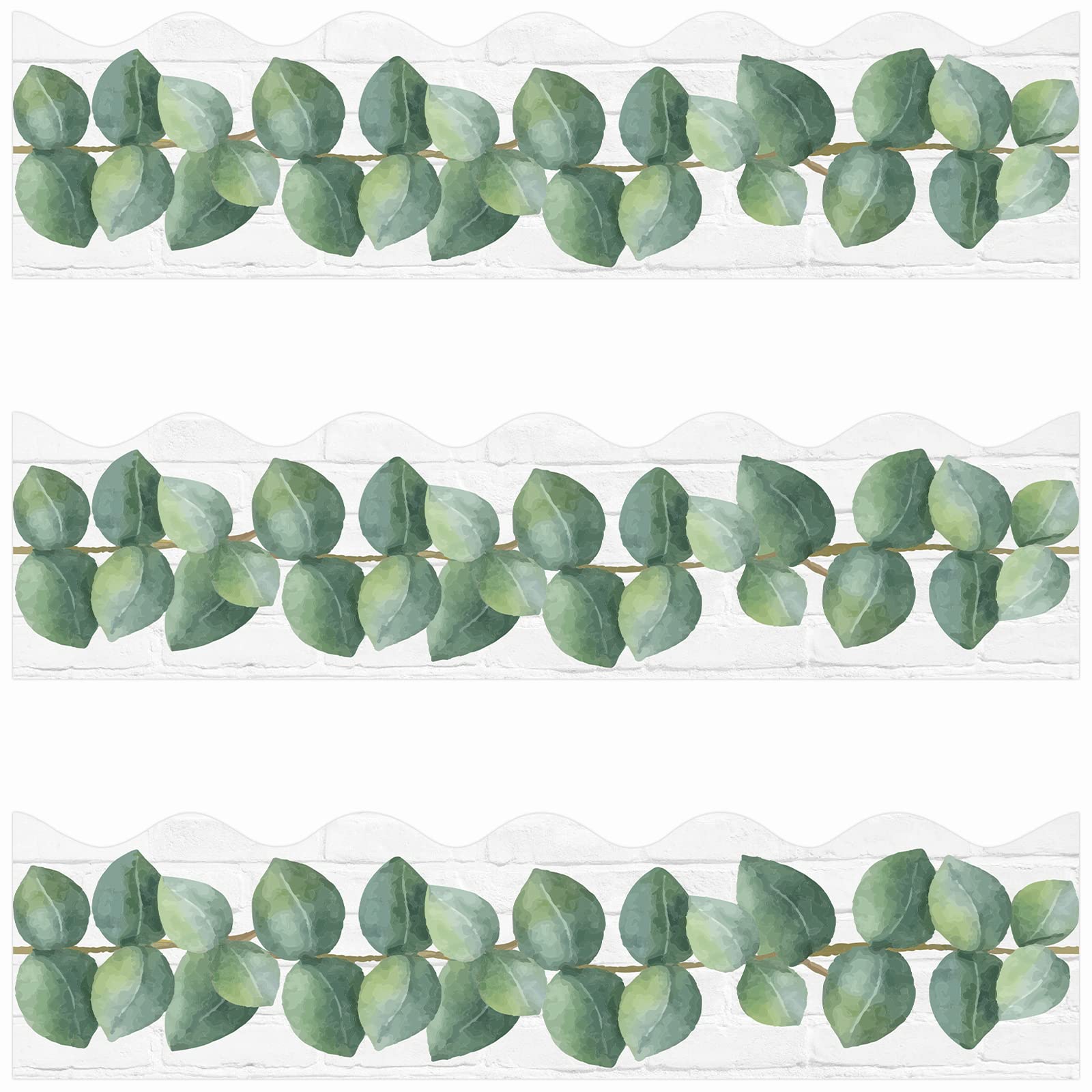 Eucalyptus Border for Bulletin Board Classroom Decorations 60 Feet for ...