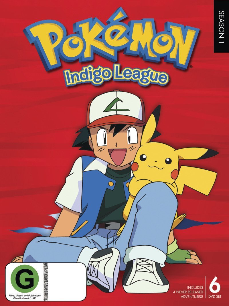 Pokemon - Season 1: Indigo League 6 Disc Set PAL REGION 4 {NON UK ...