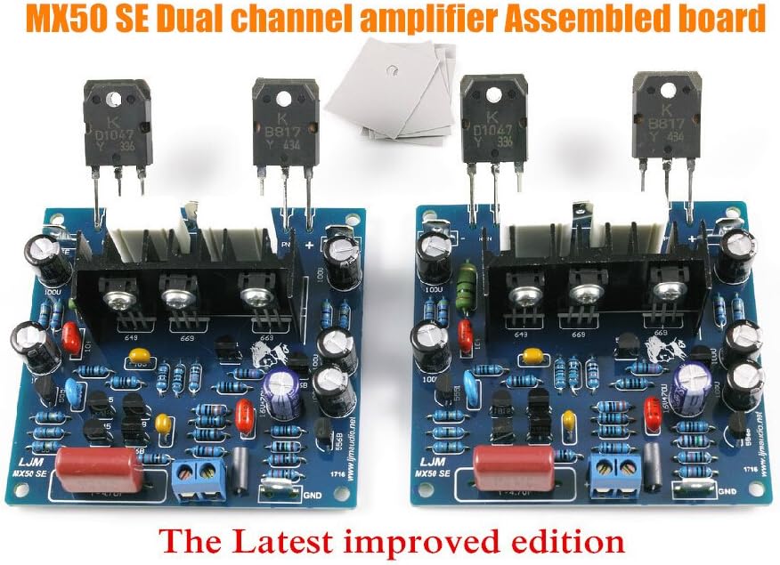 Nobsound 2 piezas/1Set MX50 se Potencia de Amplificador KIT Dual ...