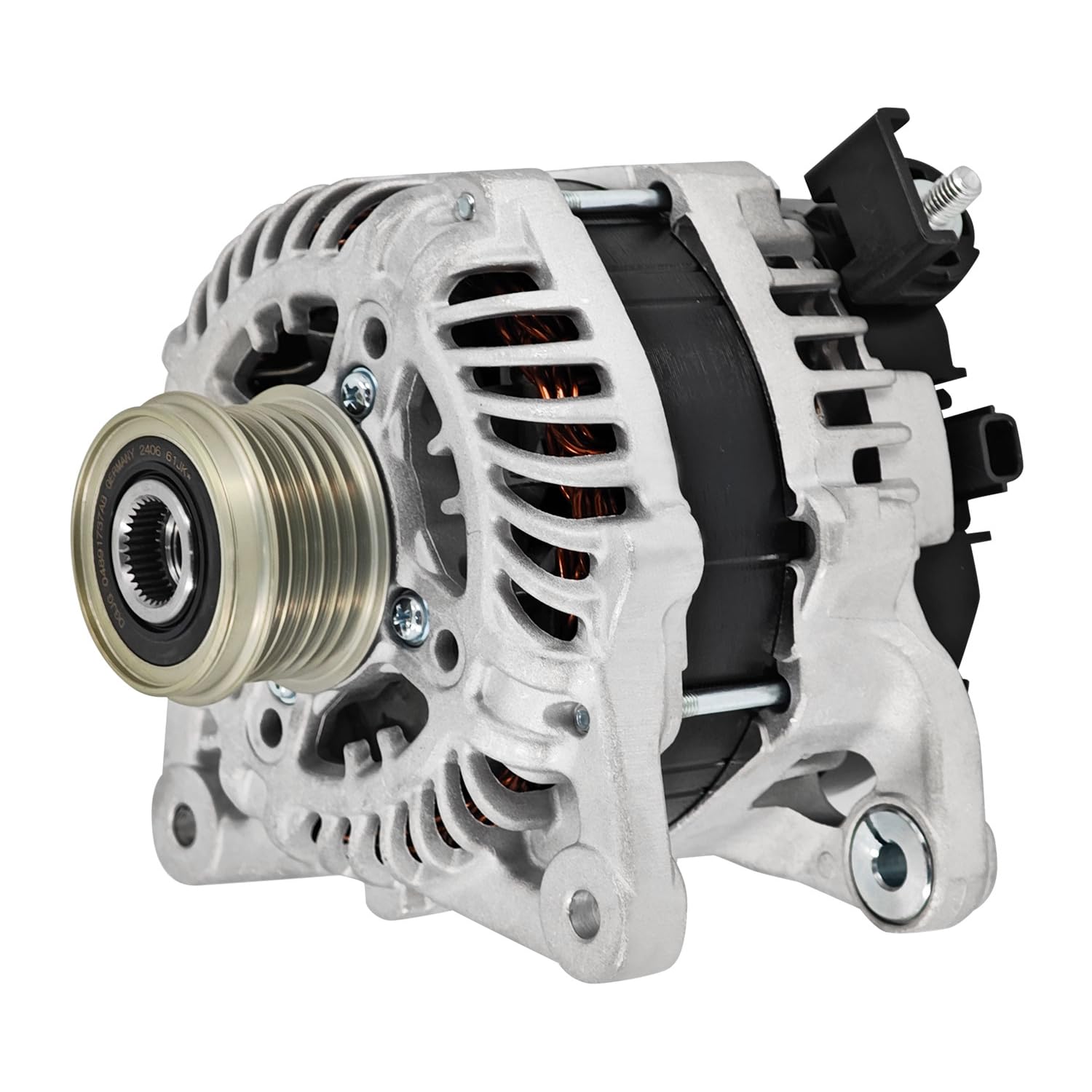 PratRaken 23100-6CA0A High Output Alternator Compatible with Nissan ...
