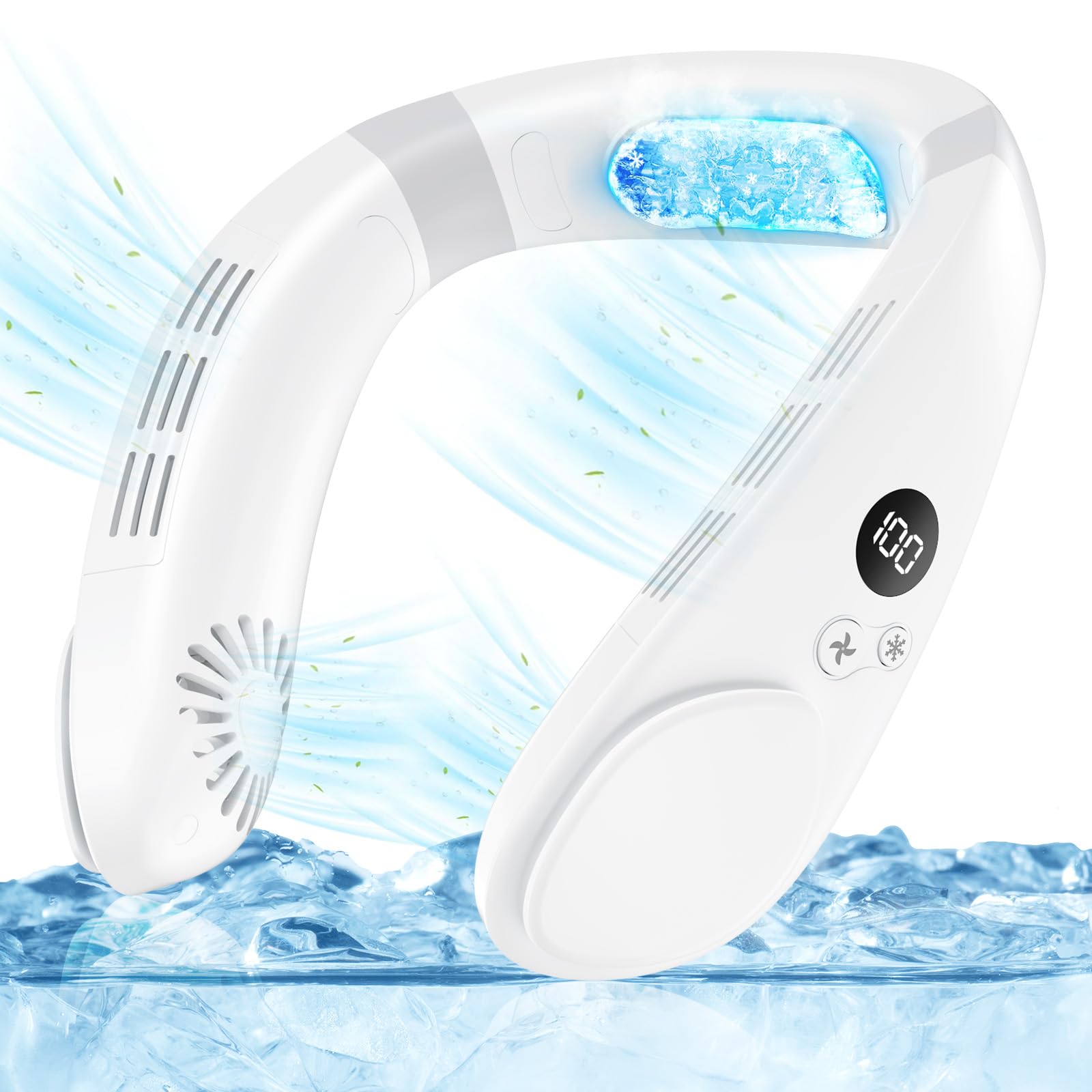 Mua 2024 Summer Innovation Neck Cooler, Neck Fan with Cooling Plate ...
