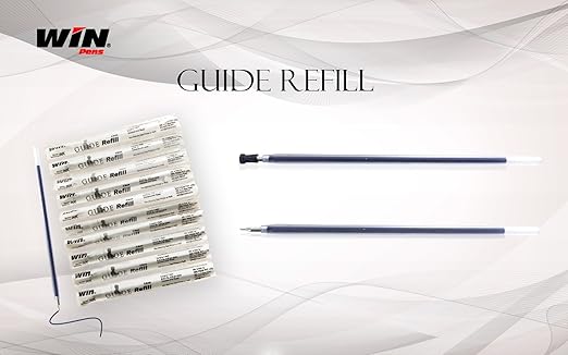 Win Pens Guide Refills Set - Pack of 20 (Blue): Amazon.in: Office Products