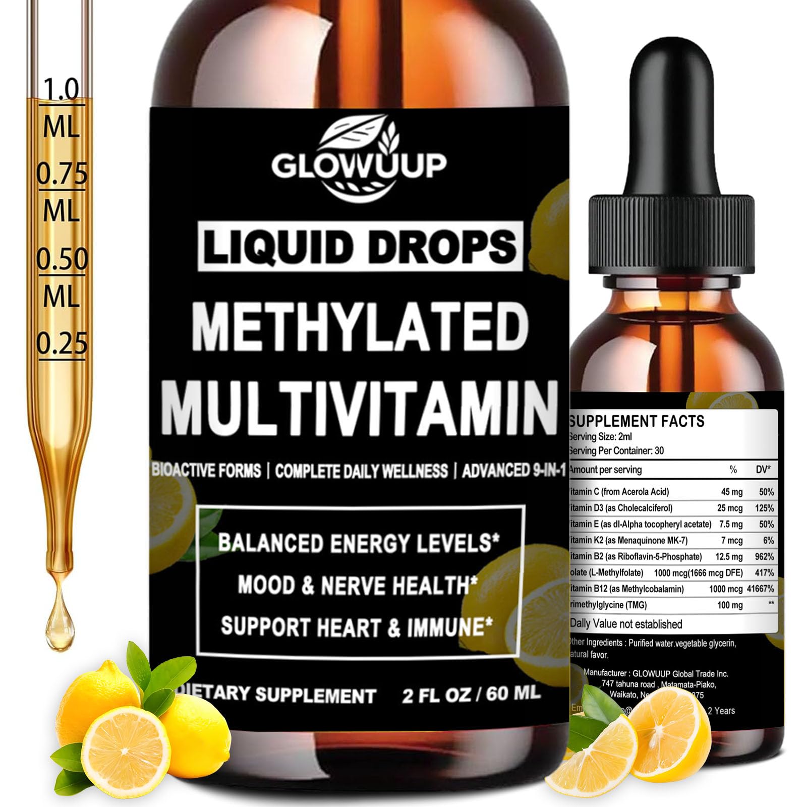 Multivitamin for Women & Men, Methylated Multivitamins & Multiminerals ...