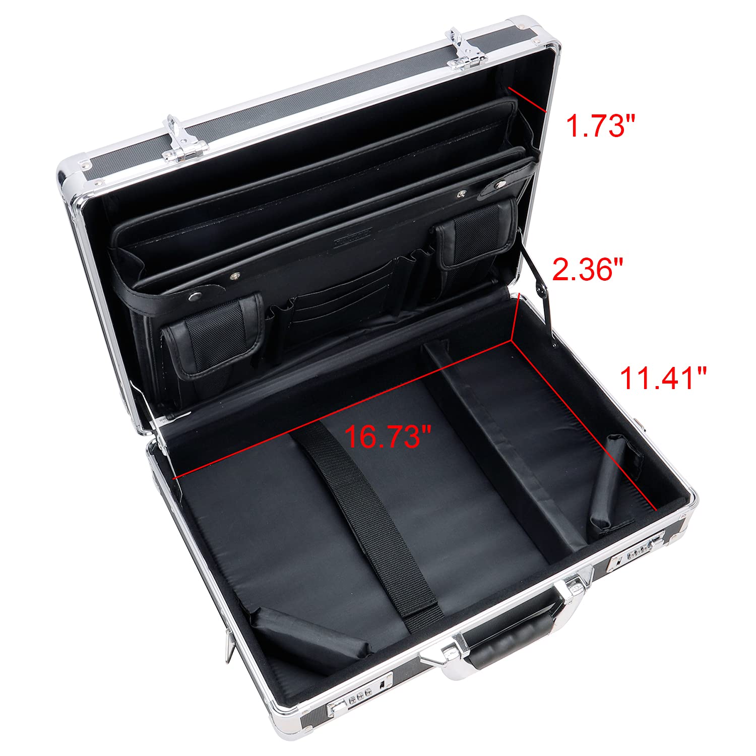 Mua Vaultz Locking Briefcase - 18 x 14.25 x 5 Inch Combination Lock ...