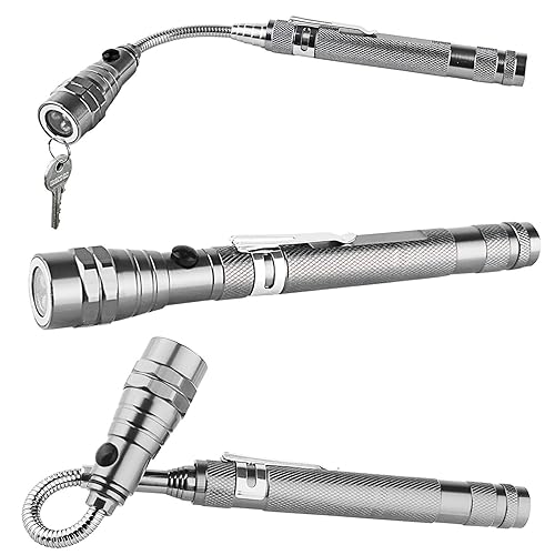 Unitec 77893 LED Telescopic Torch with Magnet - Black: Amazon.co.uk ...