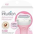 Amazon.com: Schick Intuition Refill, Advanced Moisture Razors for Women ...