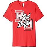Amazon.com: Red Devils Shirt Football Baseball Basketball Red Devils T ...