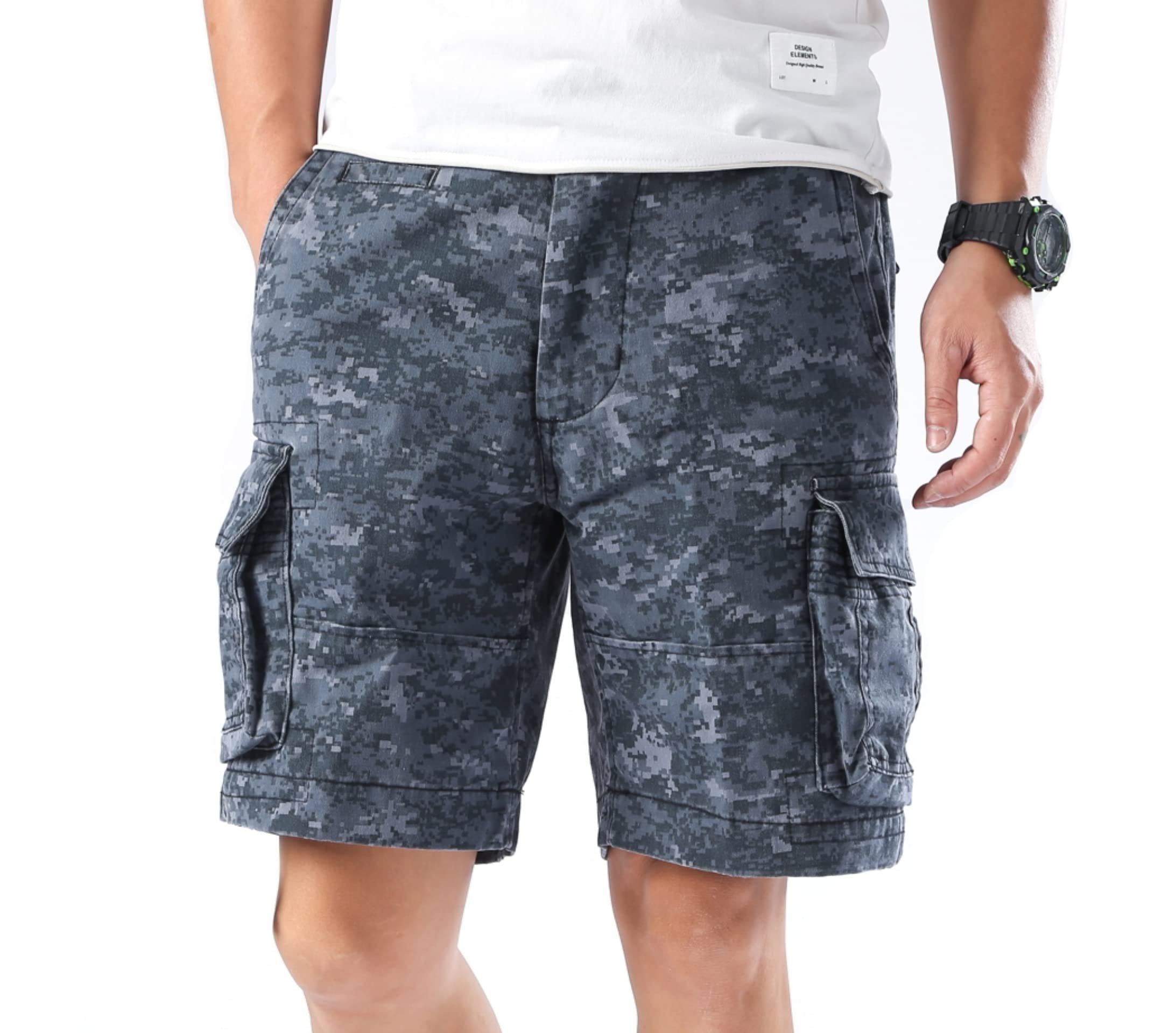 Backbone Mens Army Tactical Military Cargo Shorts Work Fishing Camping ...