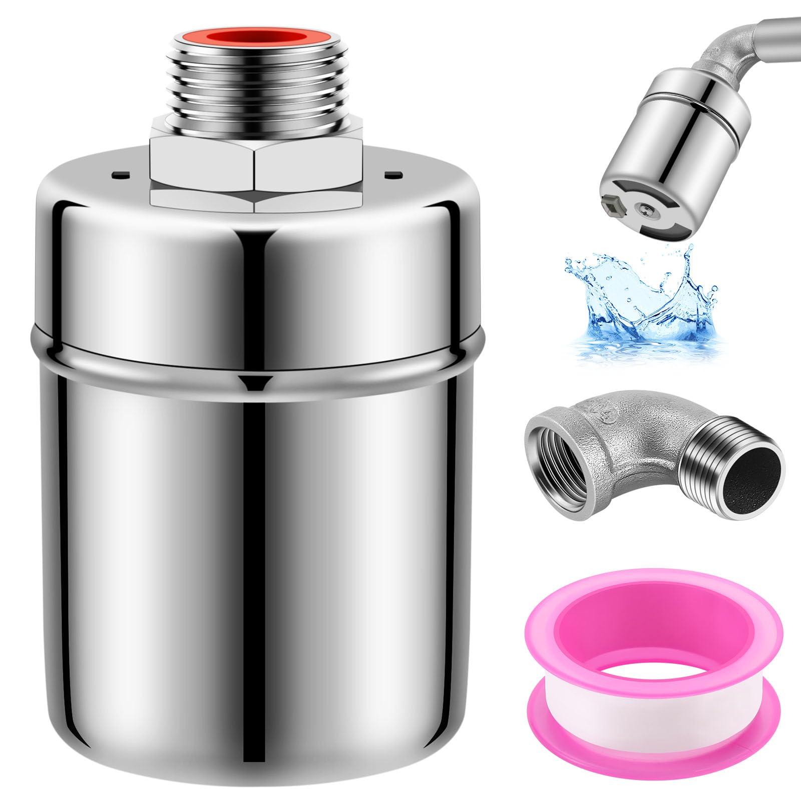 Mua Automatic Water Float Valve, 1/2" Water Tank Float Valve for ...