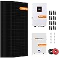 Amazon.com: 5500W Hybrid Solar System Complete Kit with 48V 200Ah ...