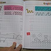 Amazon.fr - Cahier d'écriture Graphilettre GS-CP de 5 à 7 ans : Les minuscules et les chiffres ...