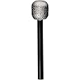 Amazon.com: Beistle Silver and Black Glittered Microphone : Home & Kitchen