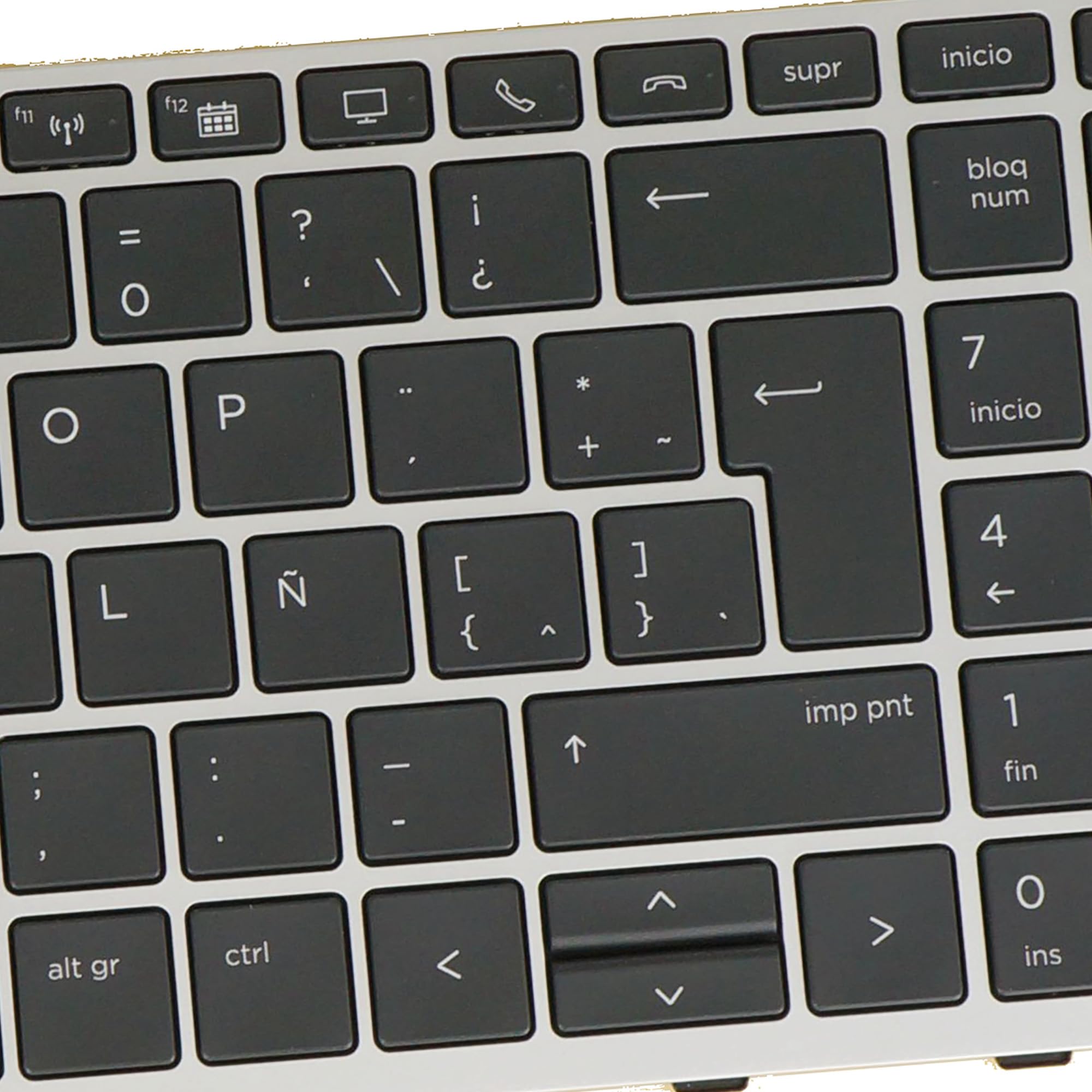 LA Latin Spanish Layout - Teclado para portátil HP Elitebook 850 G5 G6 ...