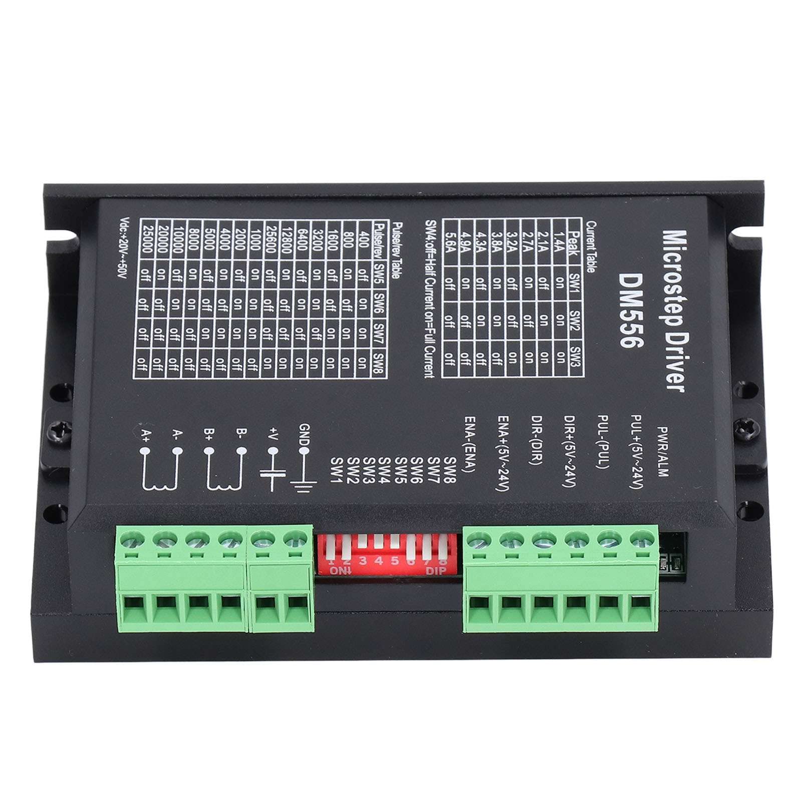 Stepper Motor Driver DM556 dm556 DC36V Stepper Motor Controller 5.6A ...