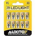 Amazon.com: AUXITO 194 LED Light Bulb Amber Yellow 168 2825 W5W T10 Wedge 14-SMD LED Replacement ...