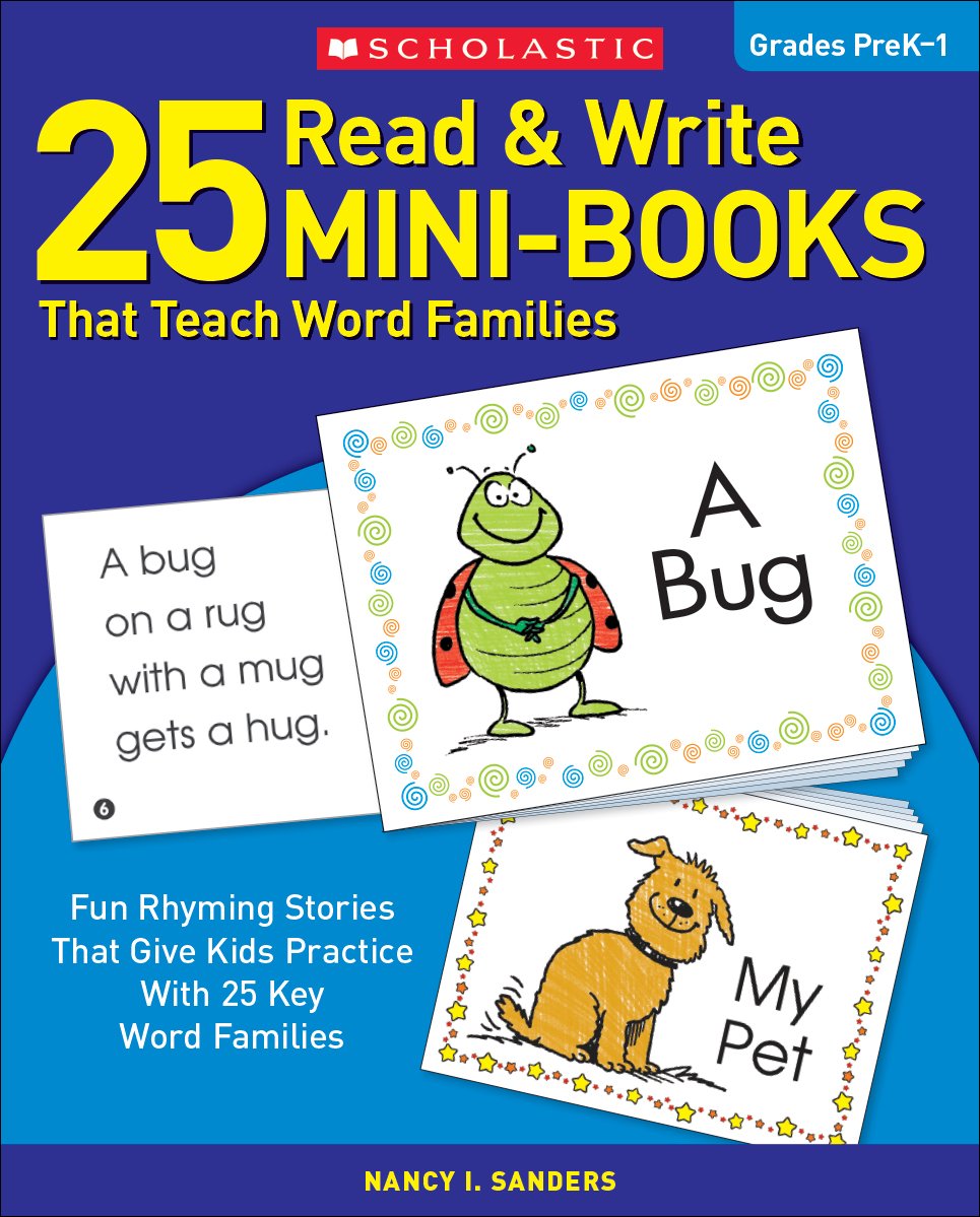 Mua 25 Read & Write Mini-Books That Teach Word Families: Fun Rhyming ...