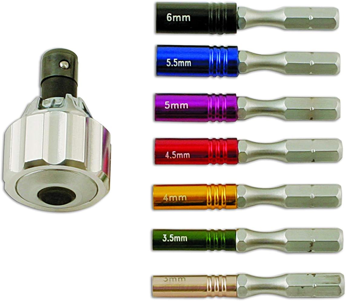 Laser 5755 Precision Ratchet Nut Driver Set (8 Pieces) – BigaMart