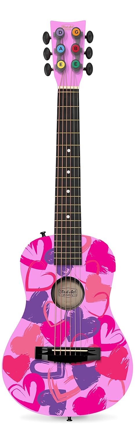 Amazon.com: First Act Discovery 6 String Acoustic Guitar (FG16070000 ...