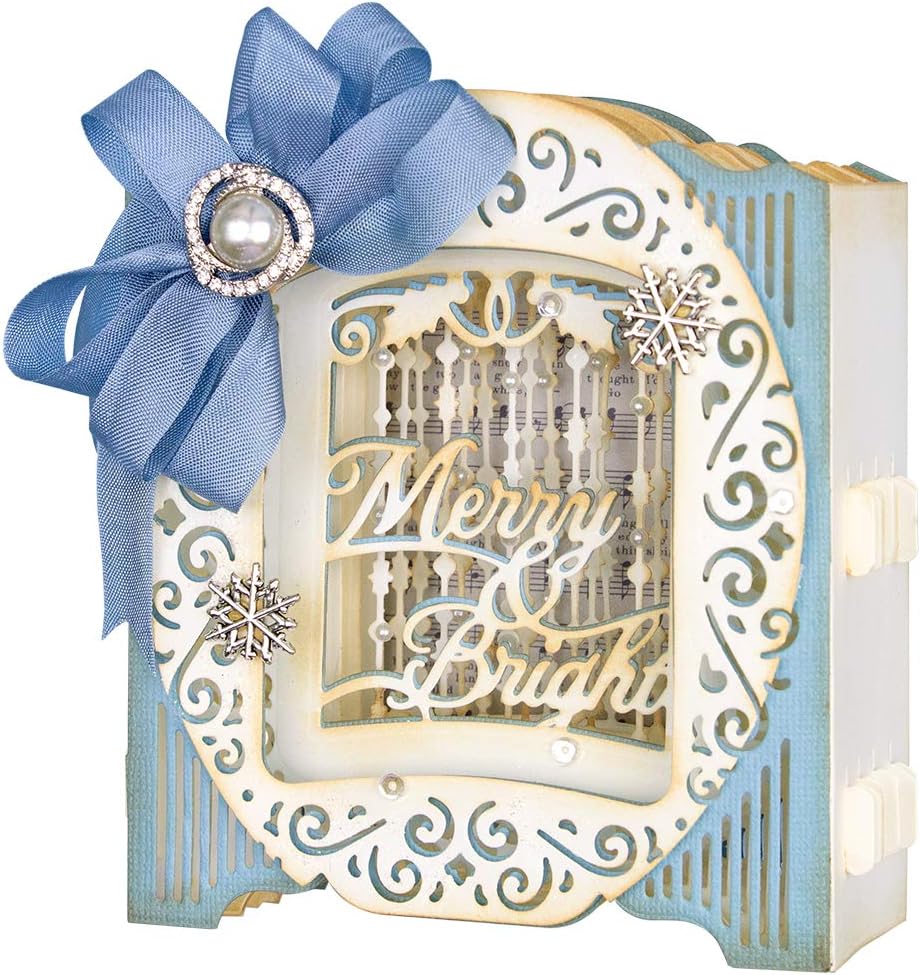 Spellbinders Grand Holiday Cabinet Shapeabilities Die Set Designed by ...