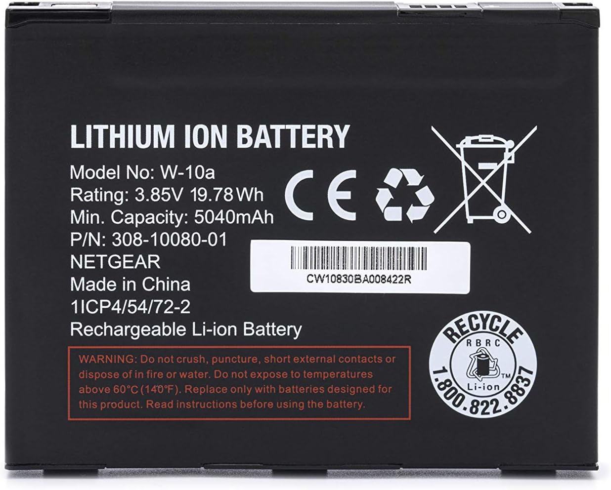 AIRCARD MOBILE HOTSPOT LITHIUM ION BATTERY MHBTR10 – BigaMart