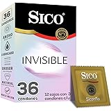 Sico Invisible Ultra Sense Condones de hule látex natural cartera con 9 piezas : Amazon.com.mx ...